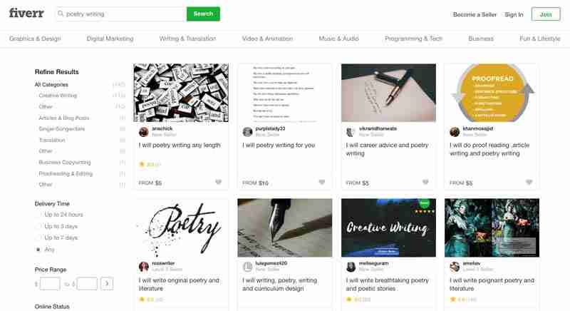 4 Unique Ways to Make Money Online Writing Poetry