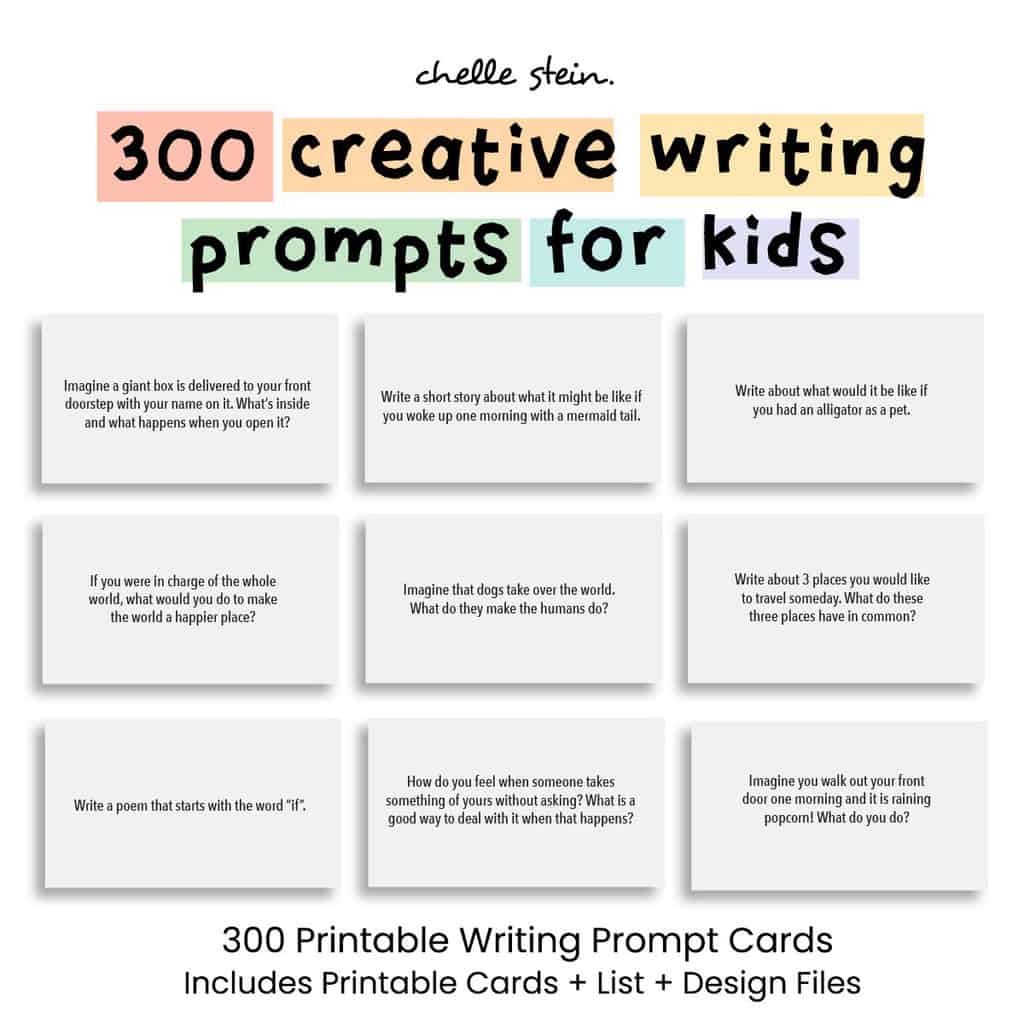 300 Creative Writing Prompts for Kids | ThinkWritten